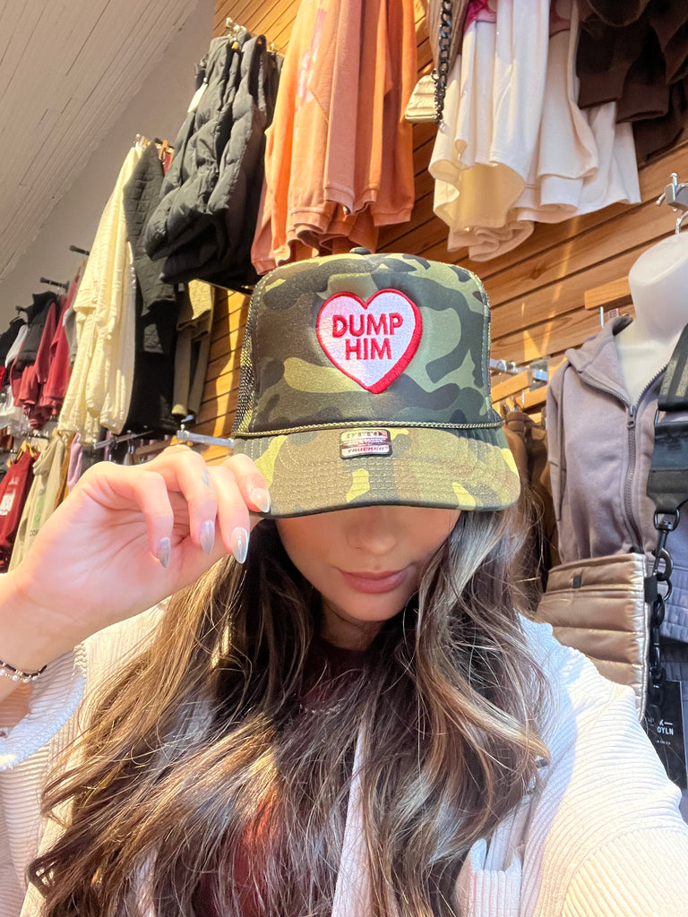 Dump Him Trucker Hat | Backroad Social Trade Co.