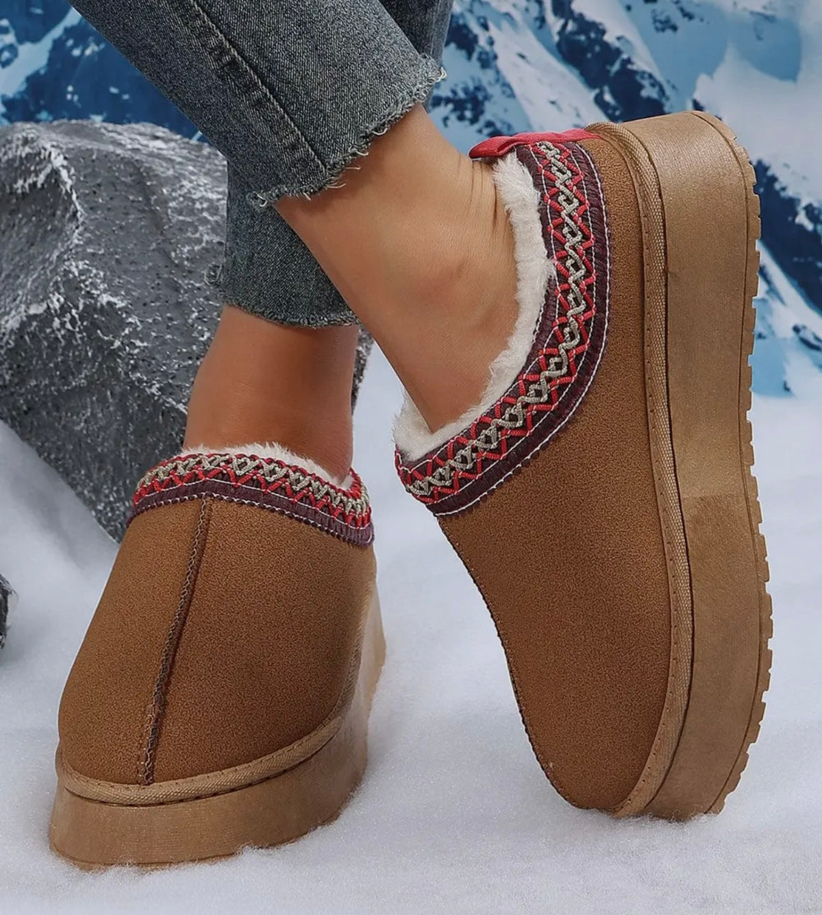 Plush Lined Platforms | Backroad Social Trade Co.
